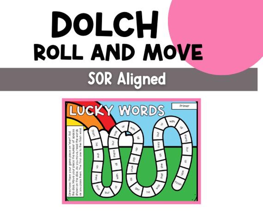 Dolch Primer Sight Word Game NO PREP Reading Game St. Patrick's Day - Etsy