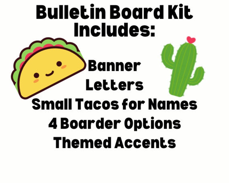 Back to School Bulletin Board Kit Staff Version Included! - Etsy