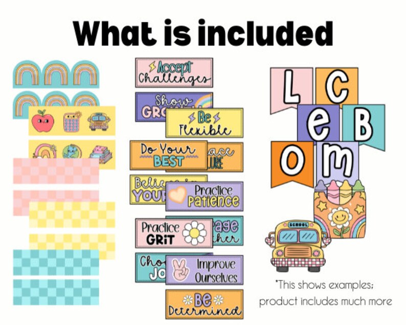 Growth Mindset Bulletin Board Kit Printable - Etsy