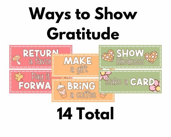 Thanksgiving Gratitude Bulletin Board Kit Classroom Decor - Etsy