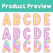 Printable Bulletin Board Letters A-Z, Numbers, and Boarder Classroom ...