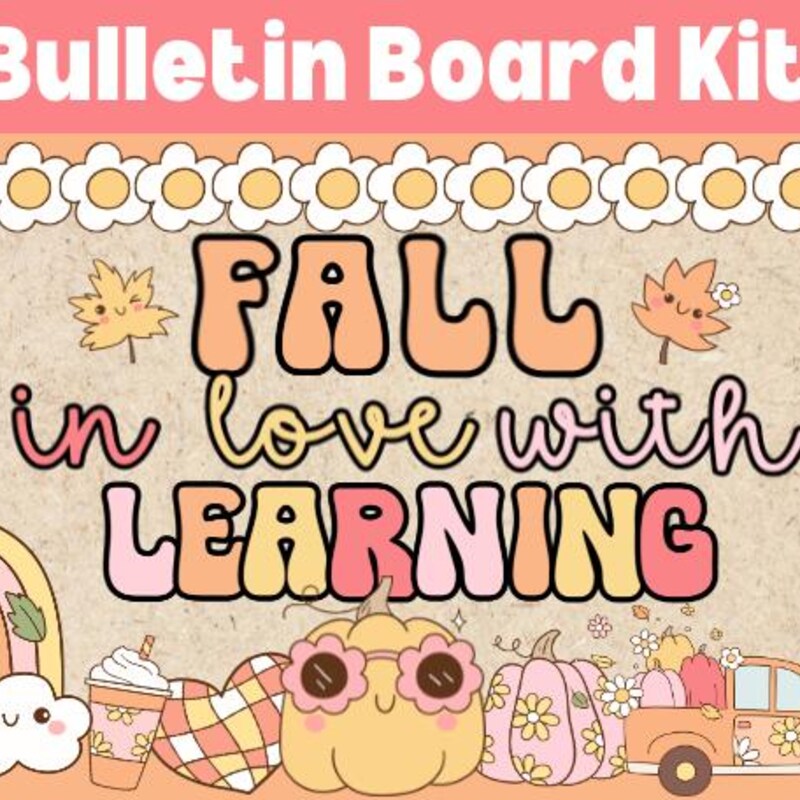 Fall in Love With Learning Bulletin Board - Etsy