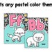 A–Z Alphabet Posters Pastel & Composition Notebook Theme Classroom ...