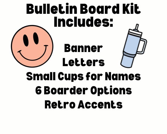 Bulletin Board Kit SEL Printable - Etsy