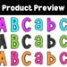 Printable Bulletin Board Letters and Numbers - Etsy