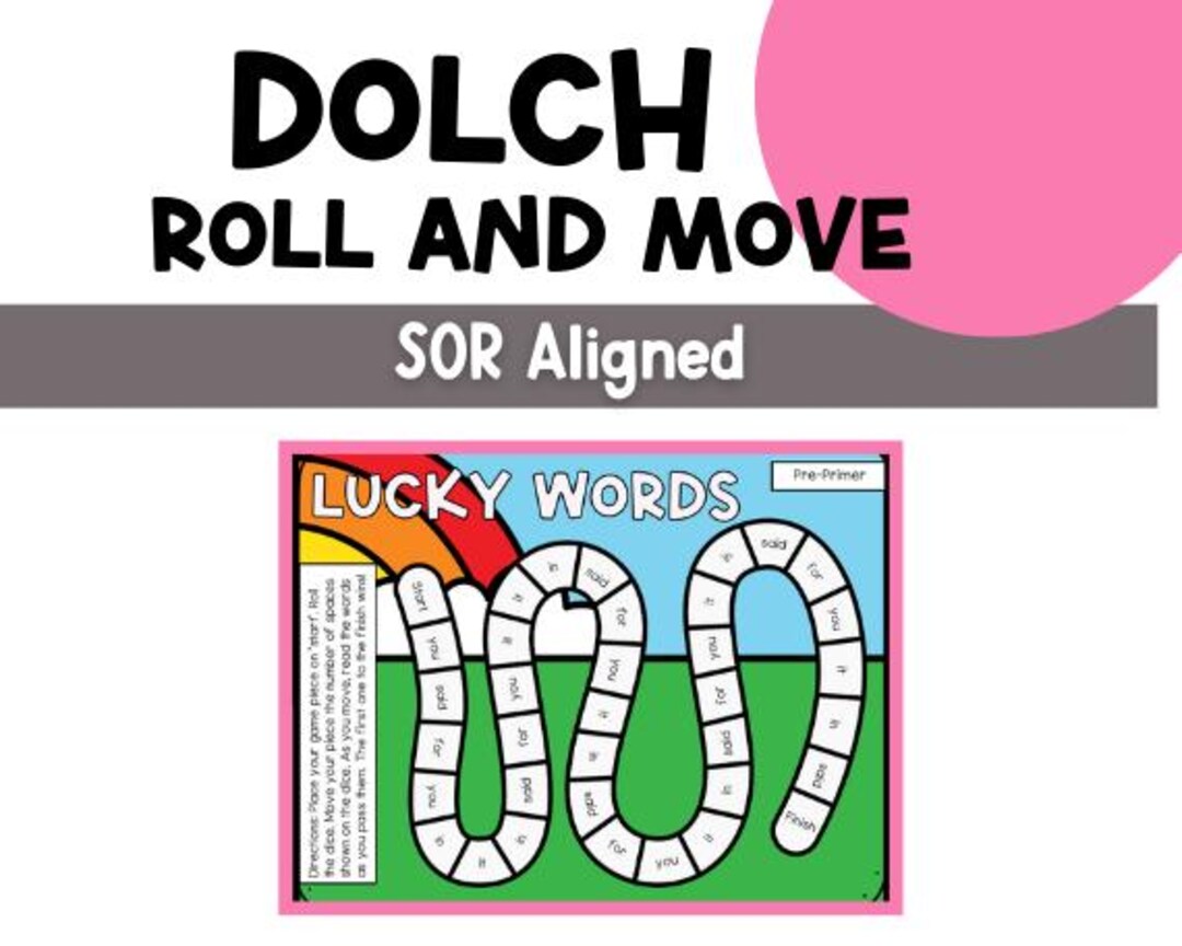 Dolch Pre-primer Sight Word Game NO PREP Reading Game St. Patrick's Day ...