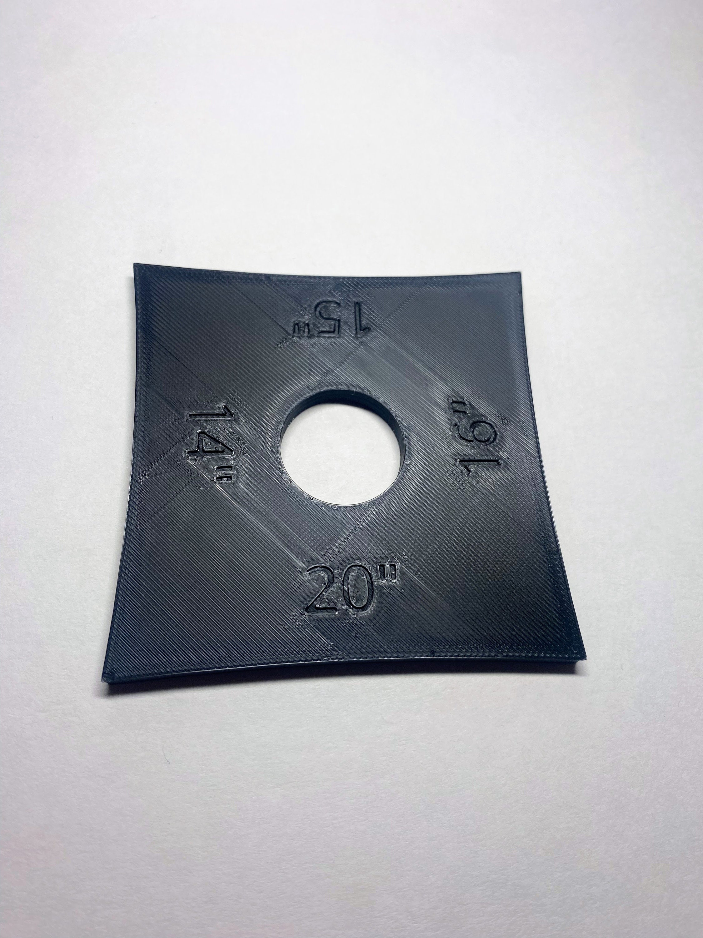 Guitar Fretboard Radius Gauge 20, 16, 15, 14 Inch - Etsy