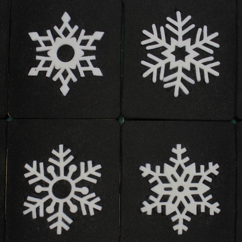 Felt Snowflake - Etsy