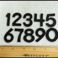 Fabric Numbers - Etsy