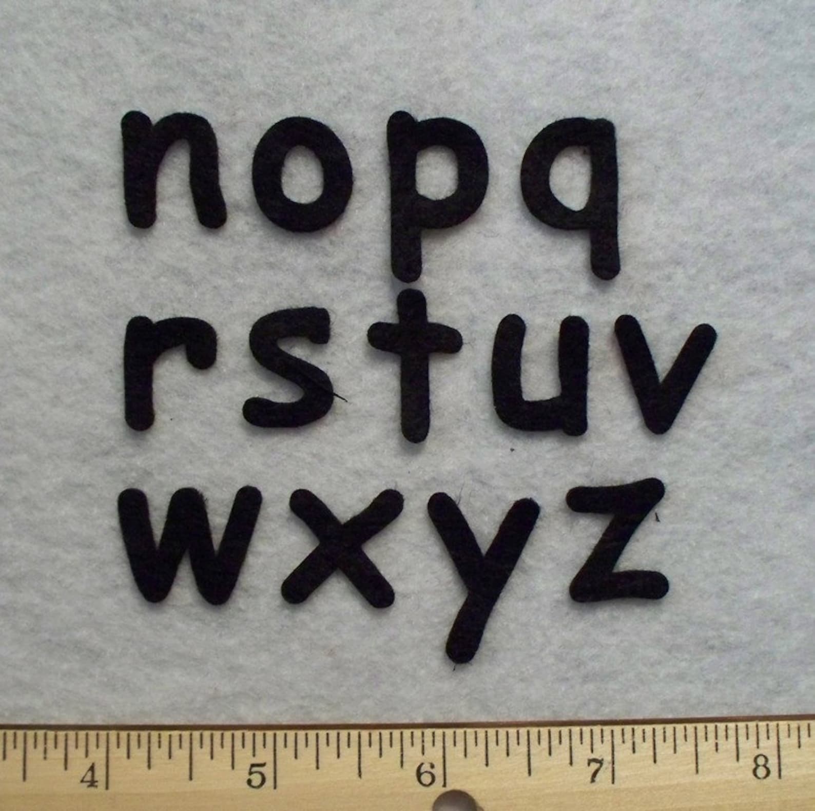 Comic Sans 1 Alphabet letters LOWER Case craft felt your | Etsy