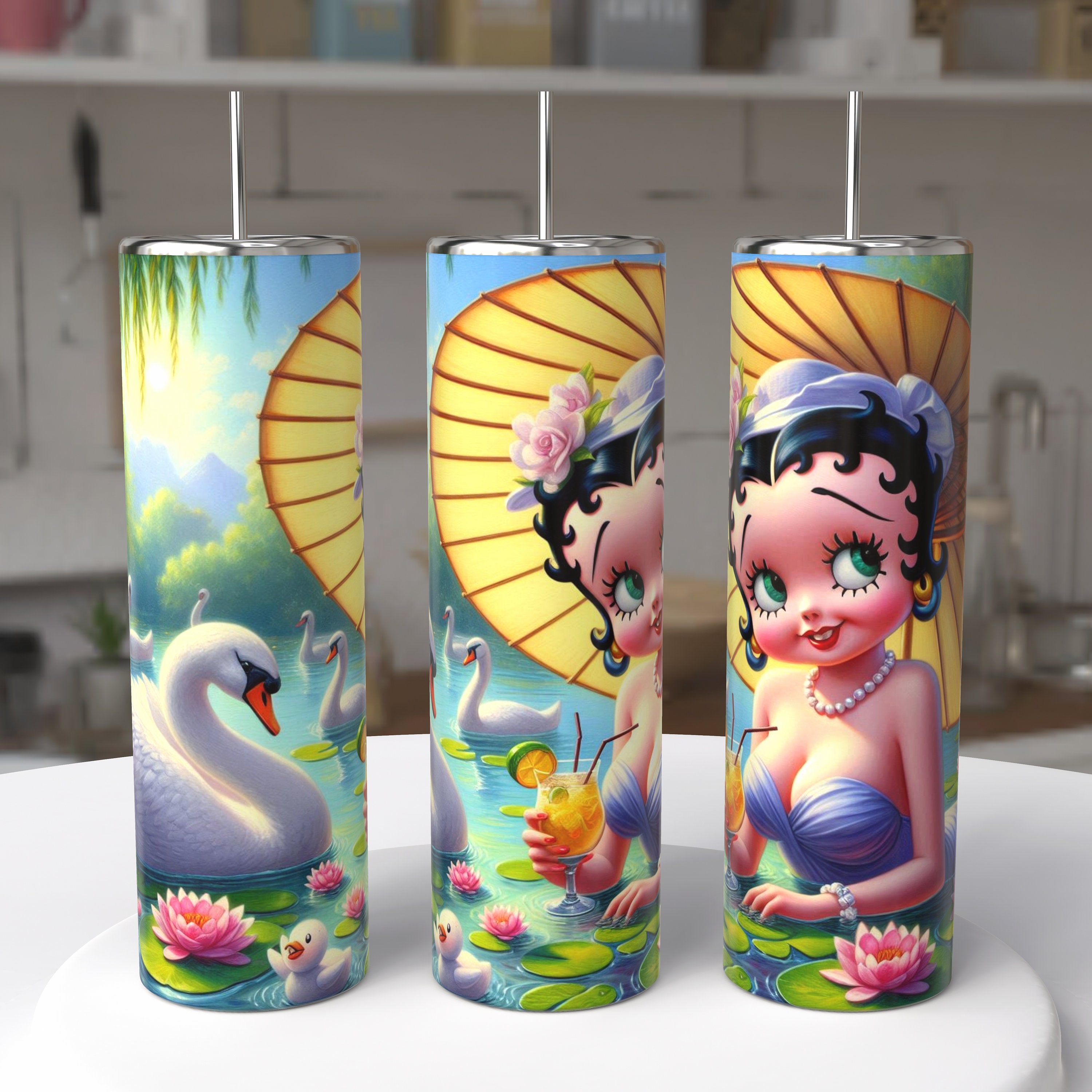 5 Betty Boop Tumbler Wrap PNG, Betty Boop Designs, Png, Betty Boop ...
