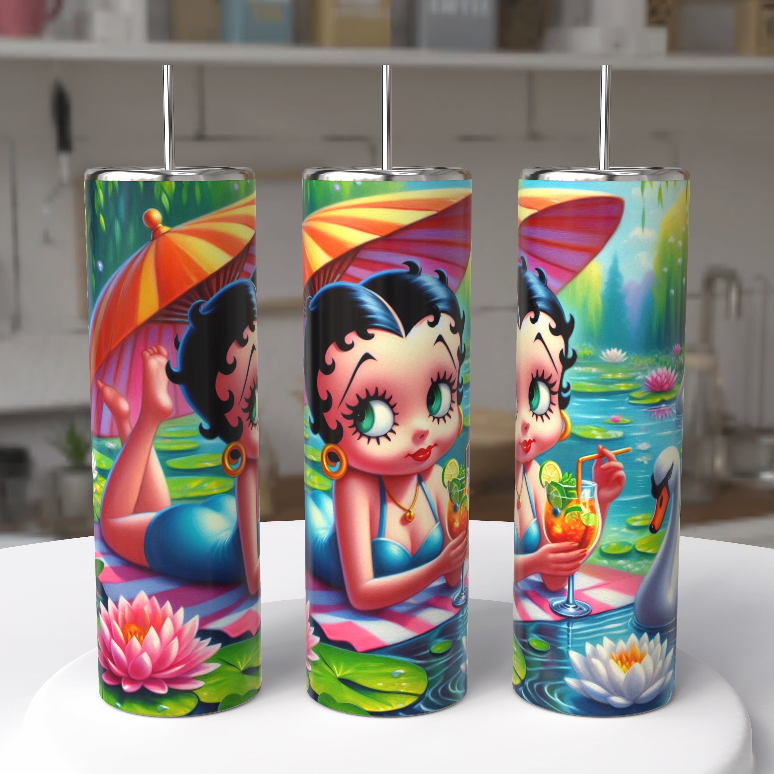 5 Betty Boop Tumbler Wrap PNG, Betty Boop Designs, Png, Betty Boop ...