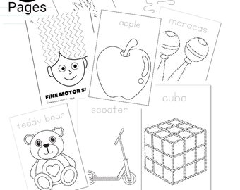 Fine Motor Skills Fairy Tales Tracing Activities P-K,K, Special ...