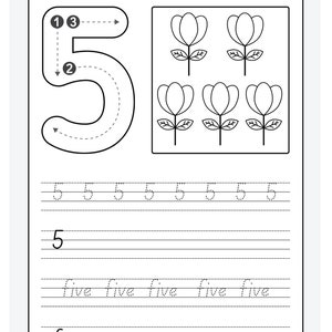 Maths Counting Worksheets 1-30 | Fun and Educational Tracing Activities ...