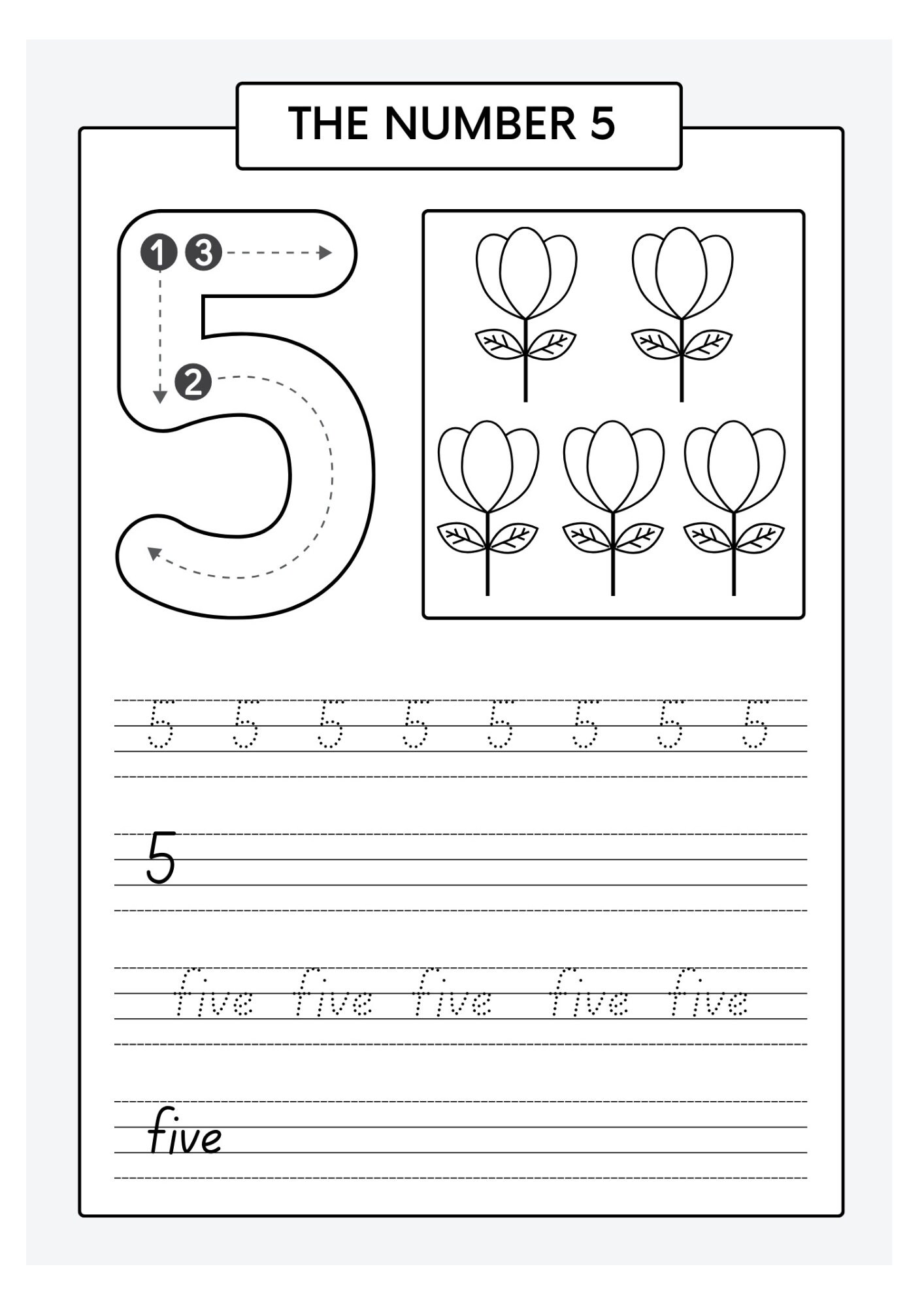 Maths Counting Worksheets 1-30 | Fun and Educational Tracing Activities ...