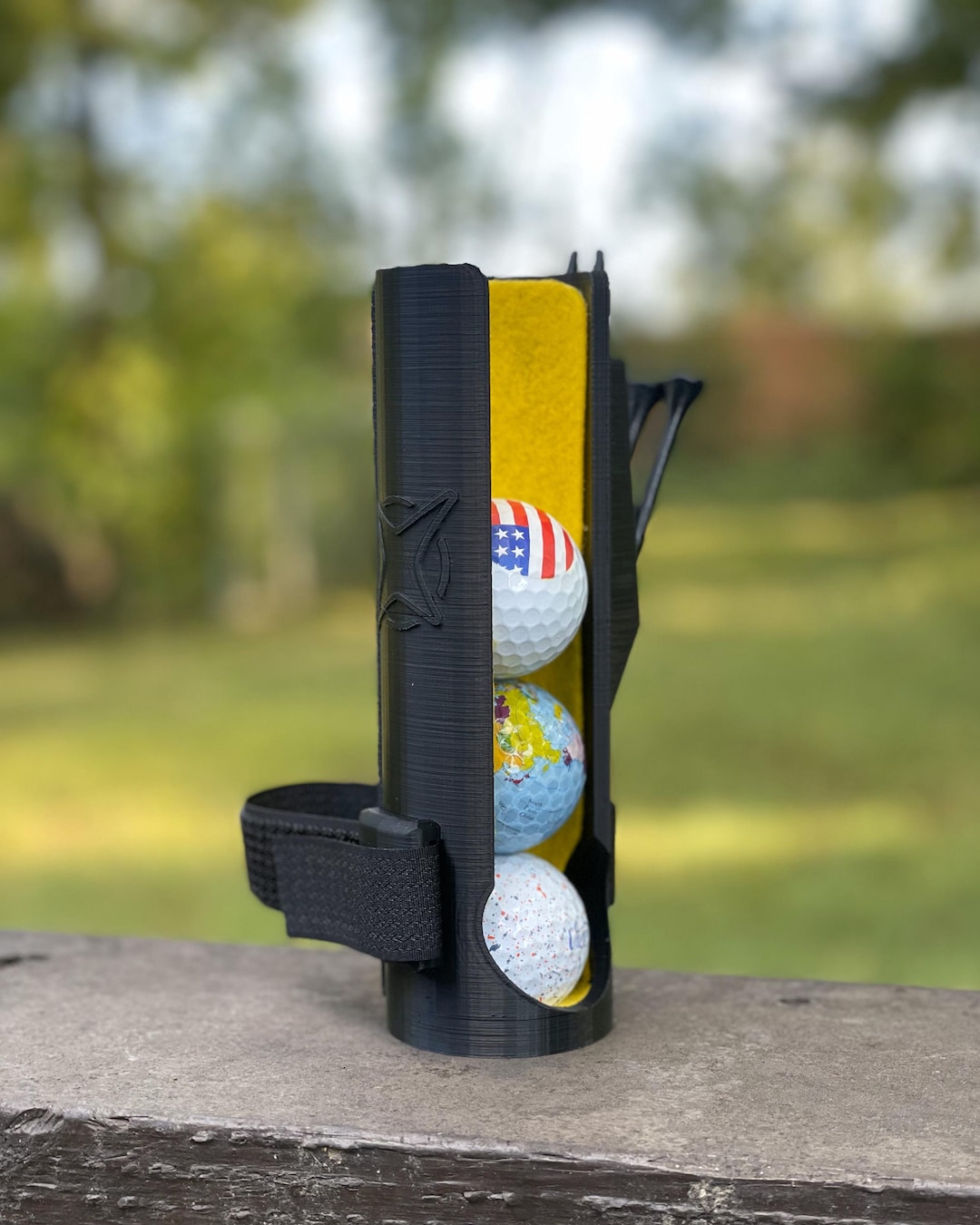 Noob Tube - 4-ball Magnetic Golf Ball Dispenser for Golf Carts - Etsy