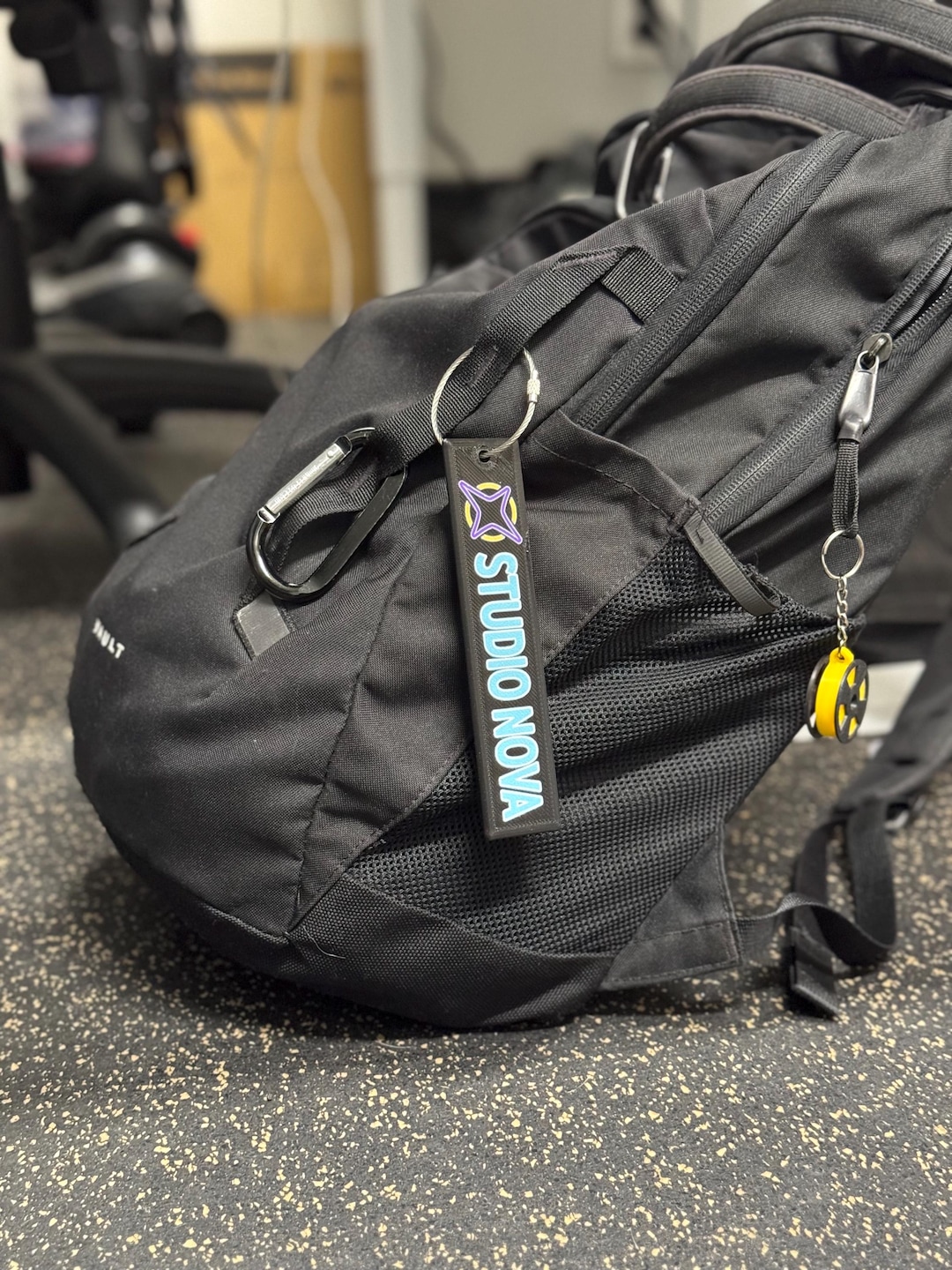 Personalized 6" Custom Name Plate or Luggage Tag for Bags, Backpacks ...