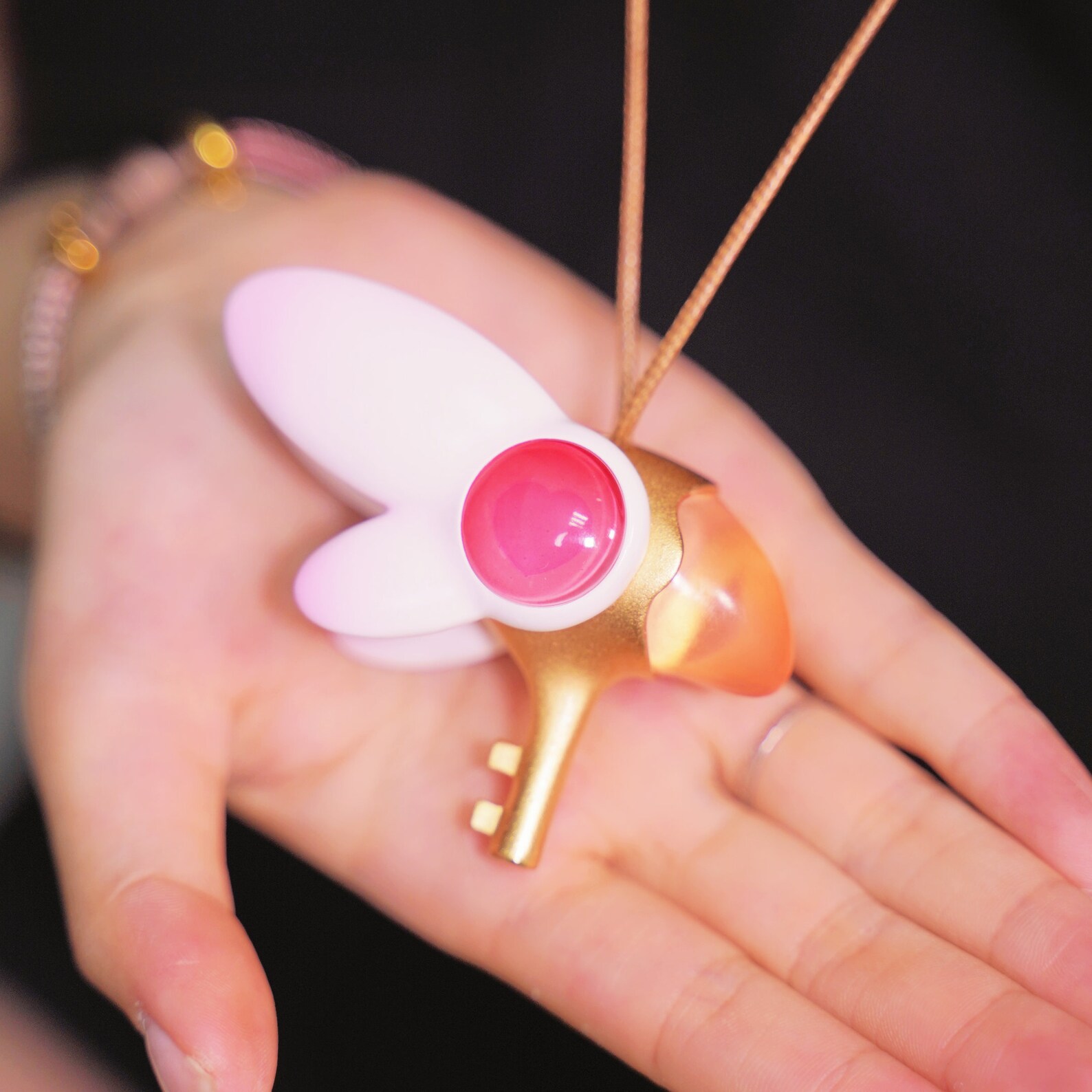 Clow Key Necklace Cardcaptor Sakura Handicrafts Handmade Charm ...