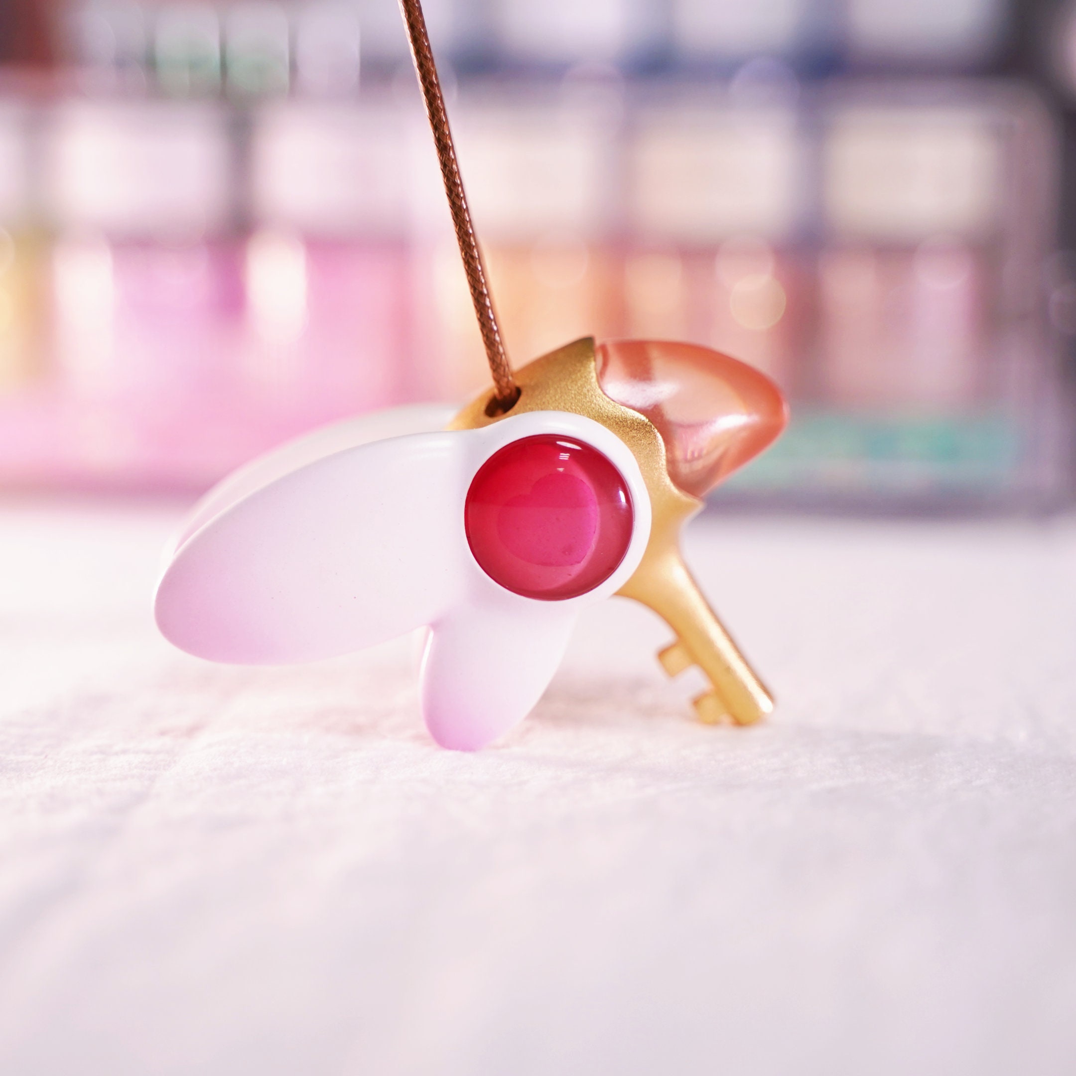 Clow Key Necklace Cardcaptor Sakura Handicrafts Handmade Charm ...