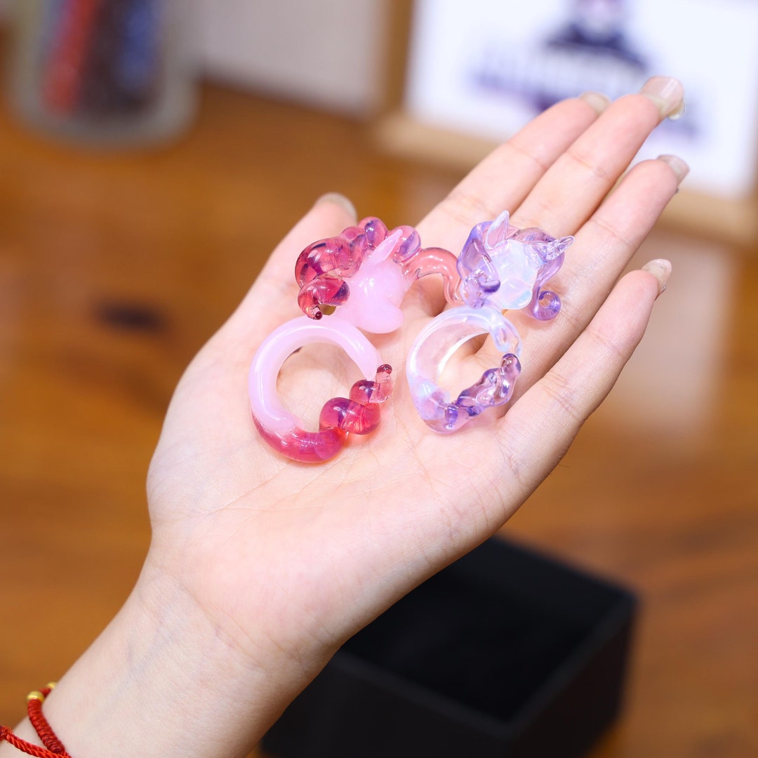 Pony Glass Handmade MLP Ring Unique Artisan Jewelry Perfect Gift for ...