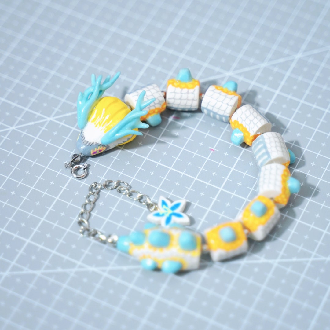 Zelda White Dragon Bracelet Handmade Inspired by Zelda Game Series ...