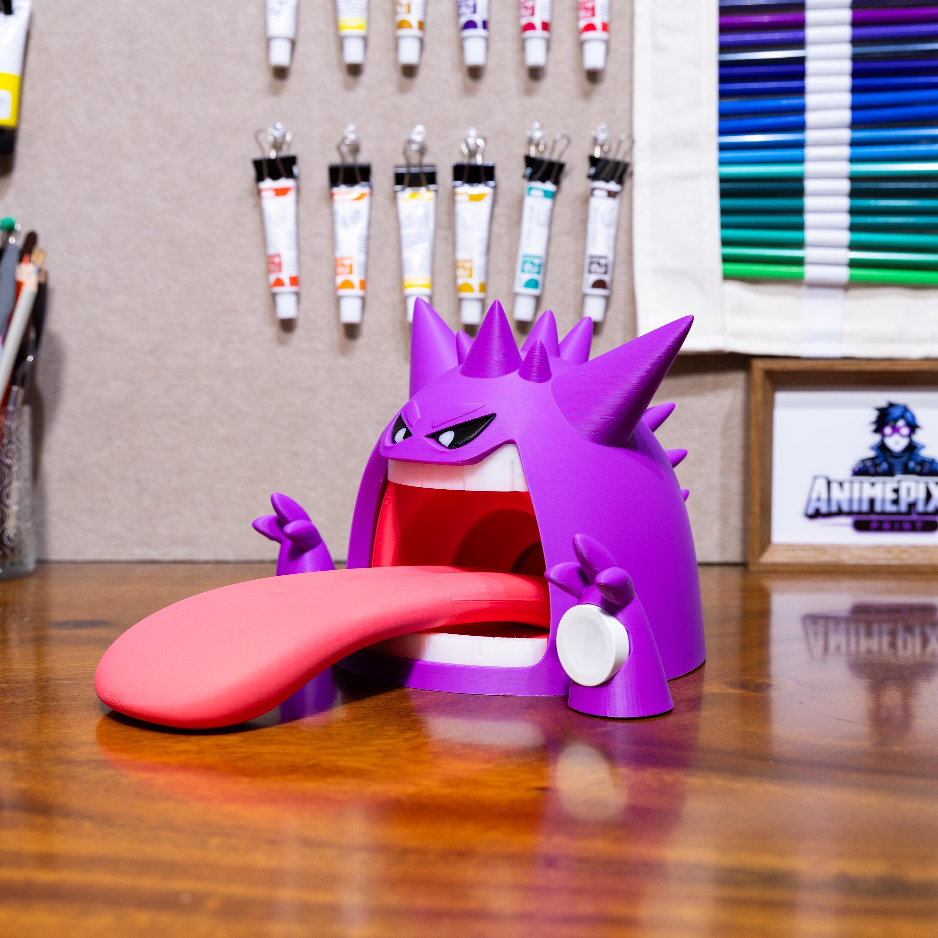 Gigantamax Gengar Wireless Charger Fast 15W Charging for Phones ...