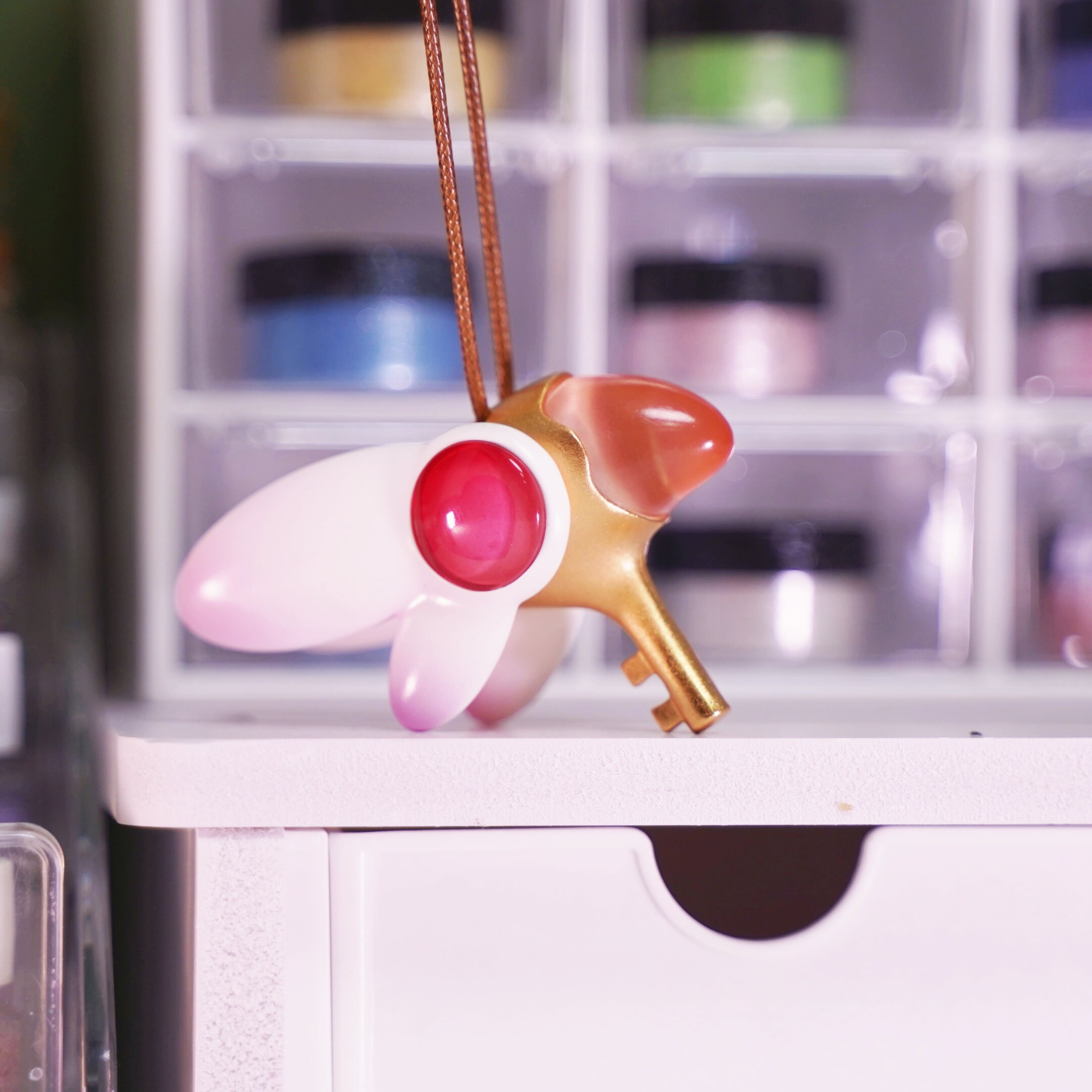 Clow Key Necklace Cardcaptor Sakura Handicrafts Handmade Charm ...