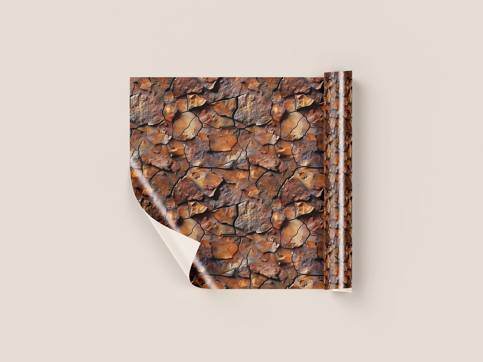 Realistic Natural Stone Texture Pattern, Detailed Rugged Organic Design ...