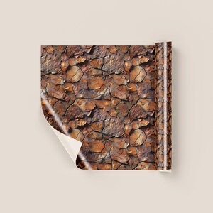 Realistic Natural Stone Texture Pattern, Detailed Rugged Organic Design ...