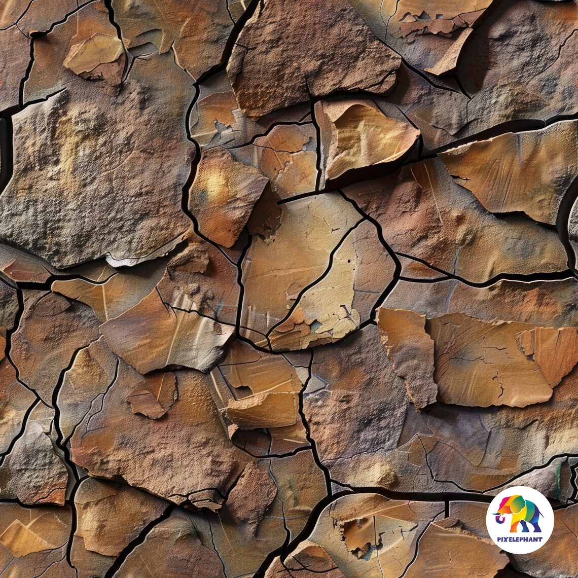 Realistic Natural Stone Texture Pattern, Detailed Rugged Organic Design ...