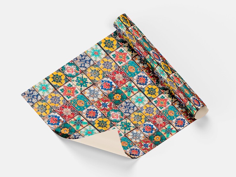 Seamless Colorful Turkish Tile Pattern Mosaic Design Antique and Small ...