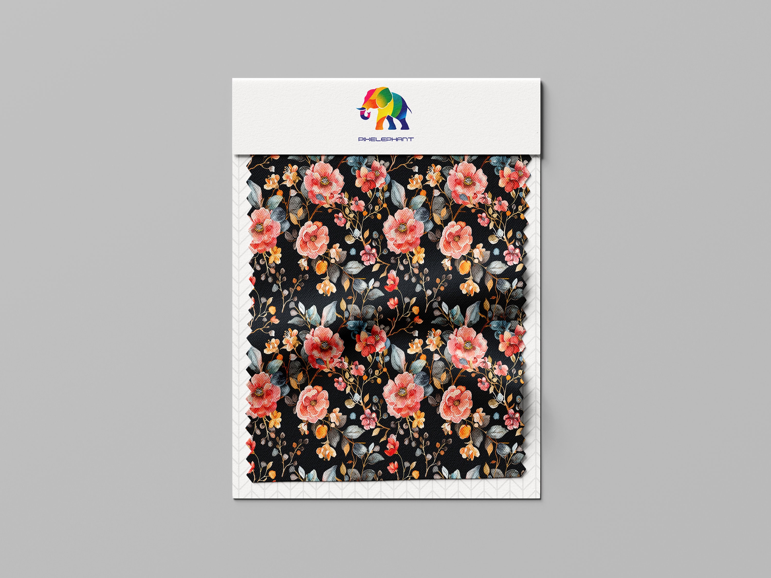 Watercolor Flower Pattern, Seamless Design, Detailed Diverse Flowers ...