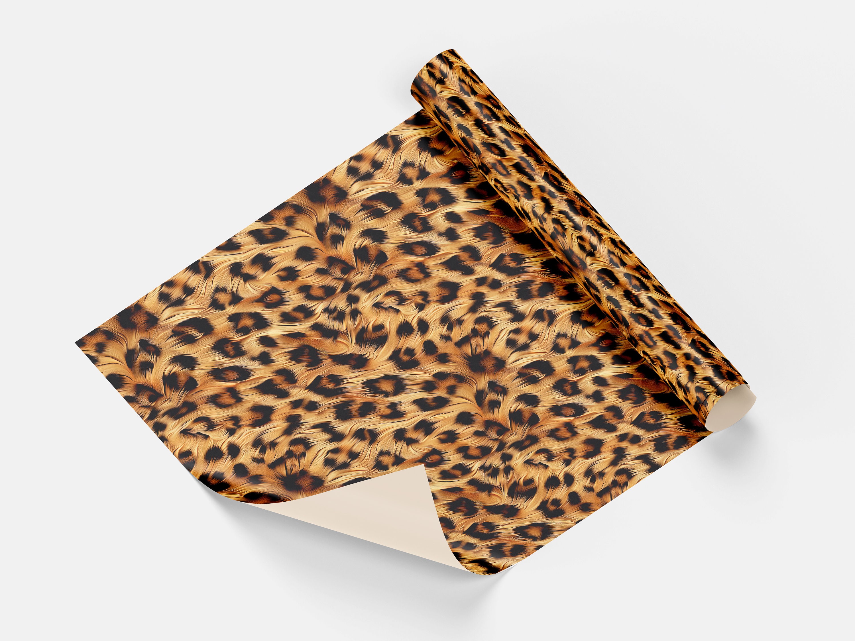 Seamless Leopard Pattern 3D Wavy Fur Digital Design 12x12 Inch 300 DPI ...