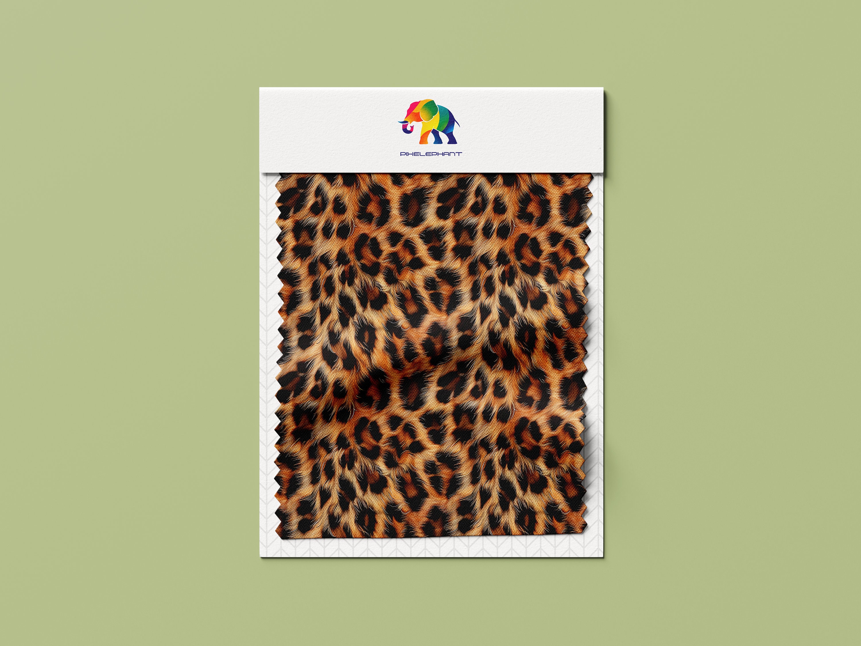 Seamless Leopard Pattern 3D Wavy Fur Design, 12x12 Inch, 300 DPI High ...