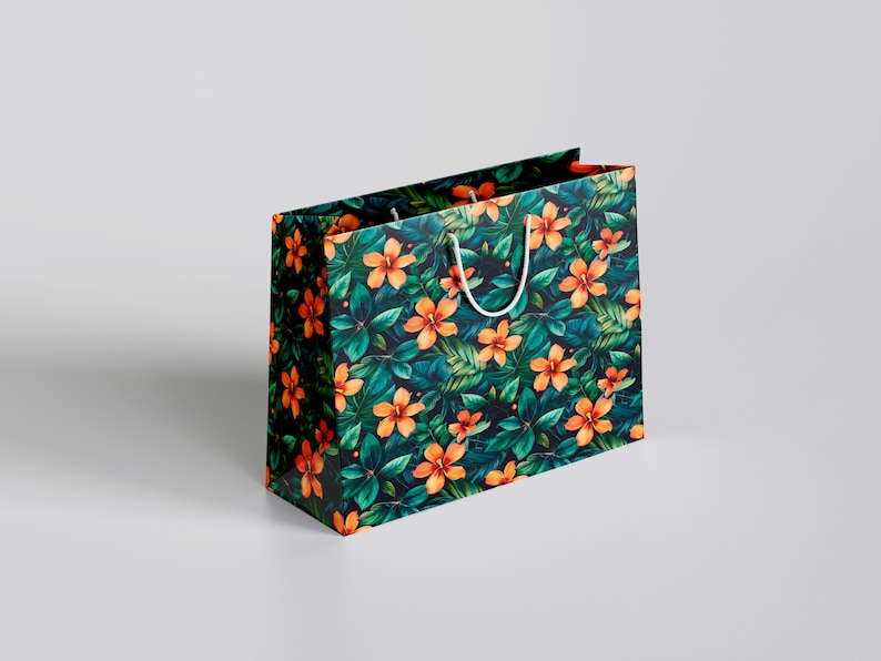 Vibrant Watercolor Sparse Flower Pattern With Realistic Details, Bold ...