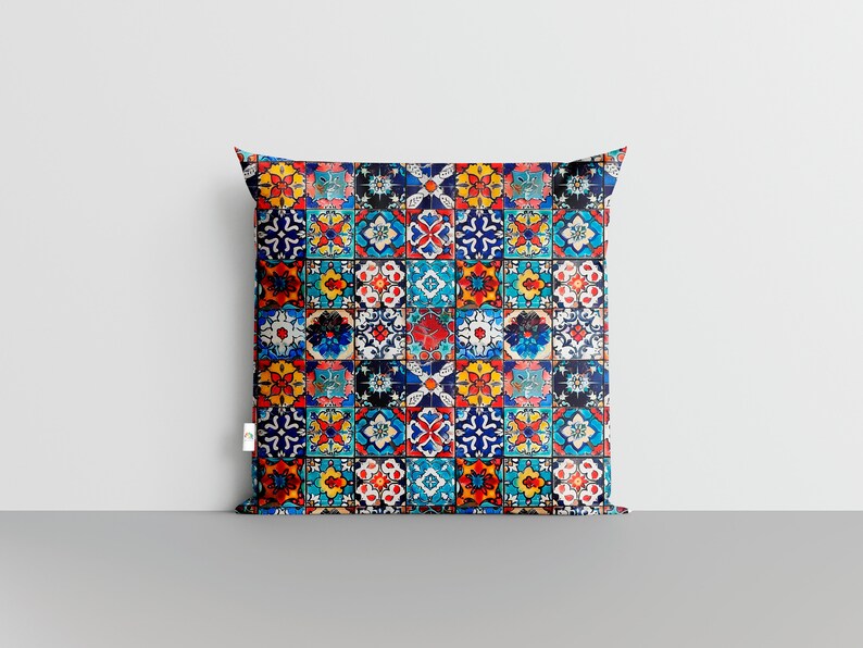 Seamless Colorful Turkish Tile Pattern Mosaic Design, Antique 3D Broken ...