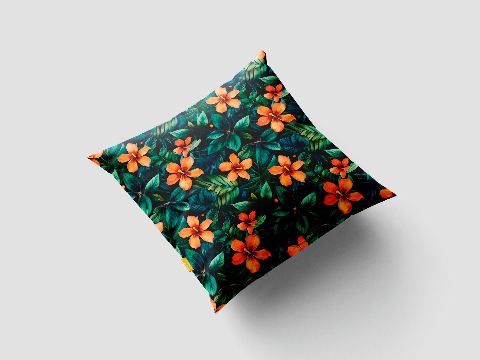 Vibrant Watercolor Sparse Flower Pattern With Realistic Details, Bold ...