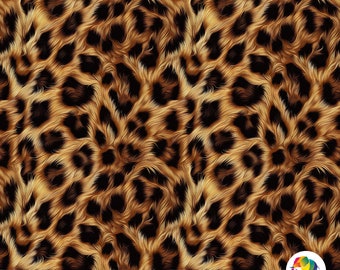 Seamless Leopard Pattern 3D Wavy Fur Digital Design 12x12 Inch 300 DPI ...