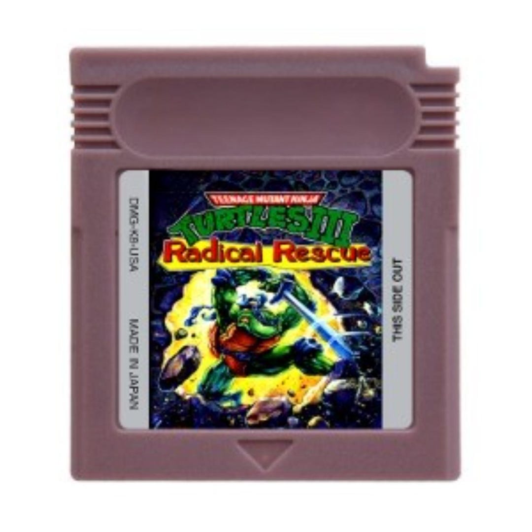 Teenage Mutant Ninja Turtles 3: Radical Rescue - Etsy