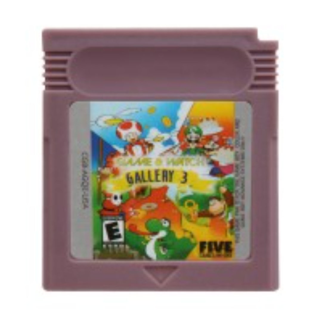 Game & Watch Gallery 3 - Gameboy Game Cartridge - Etsy