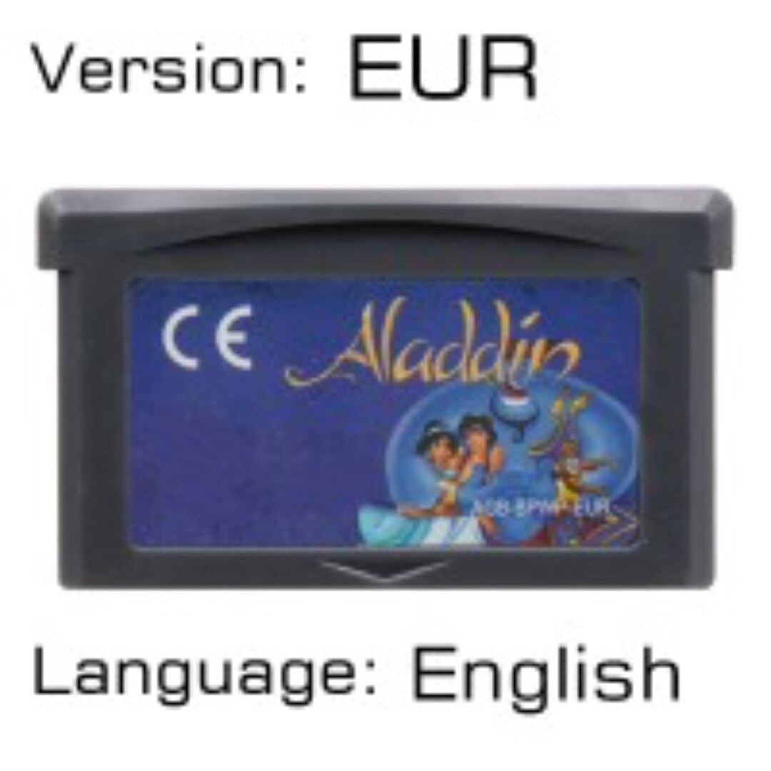 Aladdin - Gameboy Advance Game Cartridge - Etsy