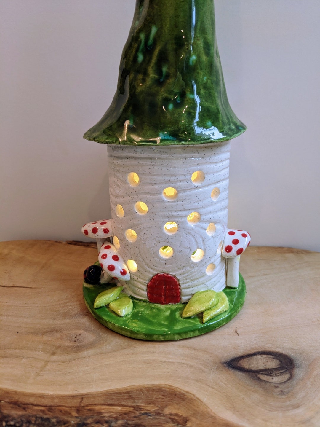 Woodland Fantasy Ceramic Forest Fairy House Elf House - Etsy
