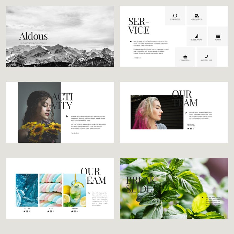 28-slide Clean Minimalist Product Demo Portfolio Template for Client ...
