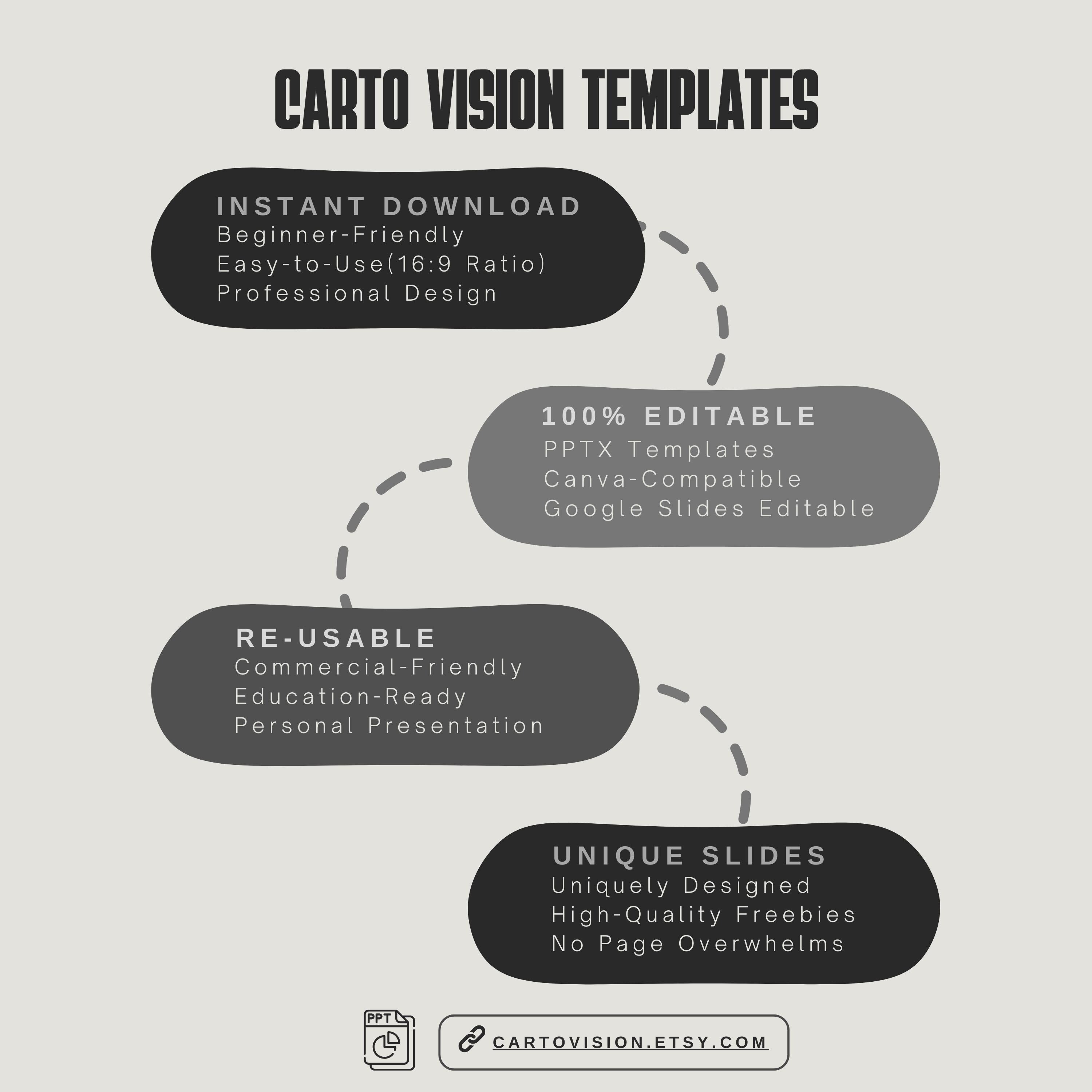 30-slide Business Presentation Template: Blue Modern Portfolio (PPTX ...