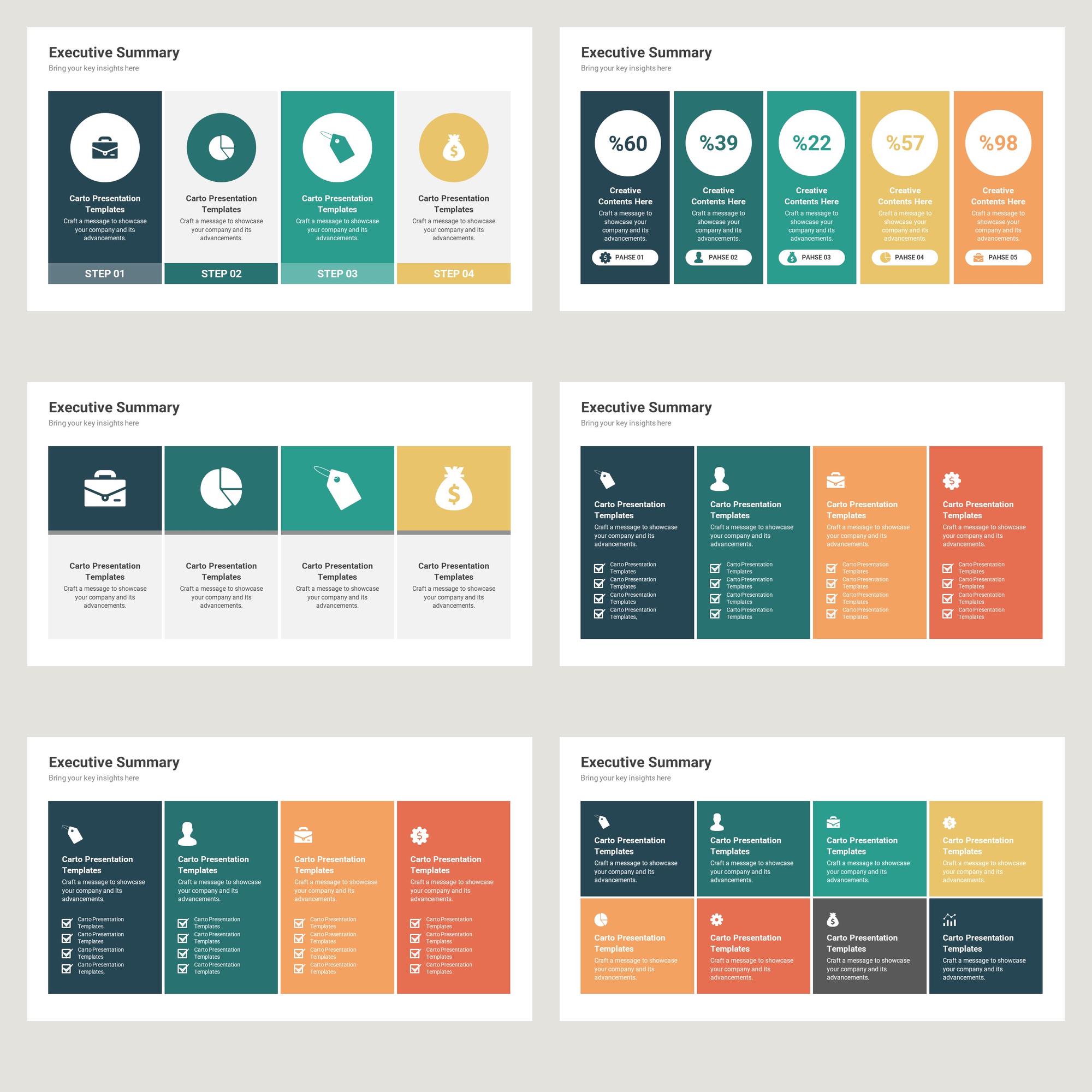 Executive Summary: 449 Business Infographics (PPTX) - Etsy