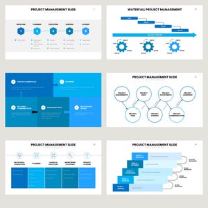 60-slide Project Management Template Infographic Template | Scrum ...