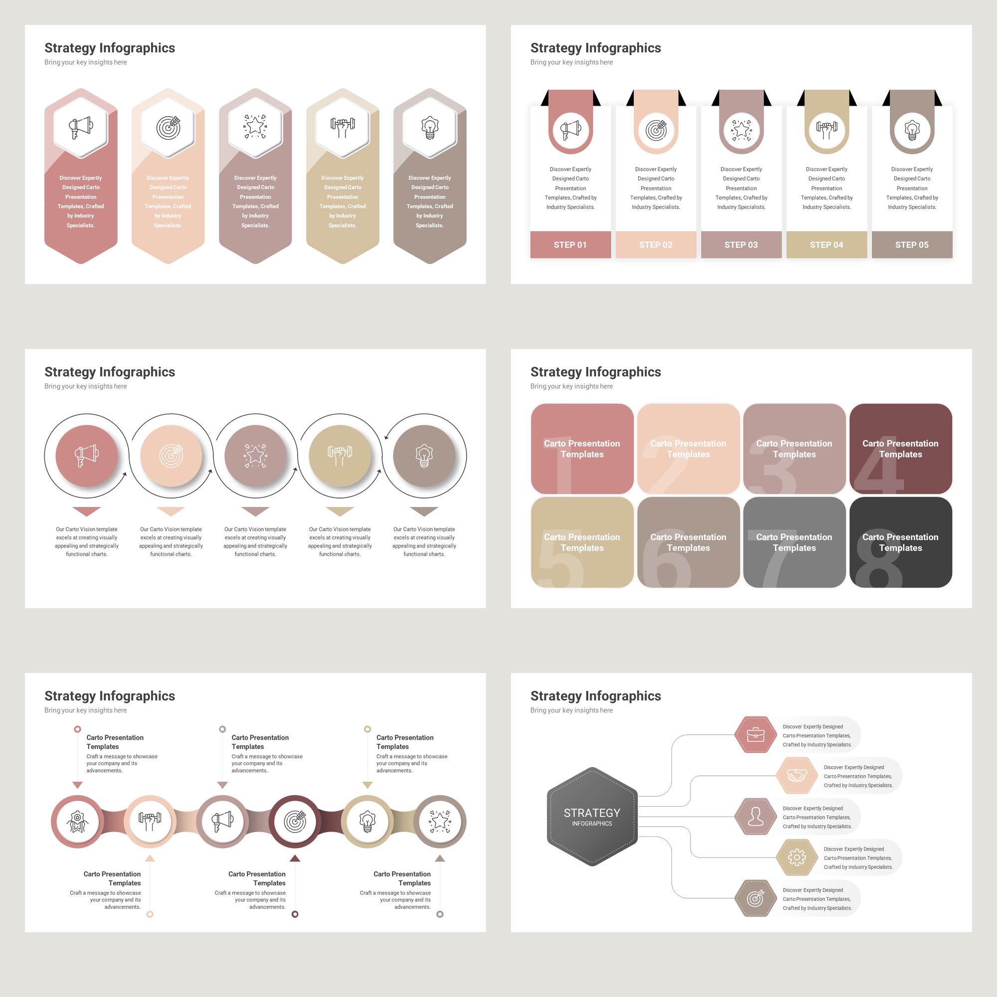 220-slide Timeline and Flowchart Infographics PPT Template | Project ...