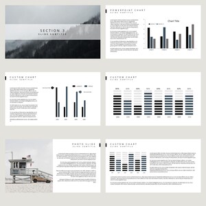 Minimalist Business Presentation Template: 64-slide Corporate Showcase ...
