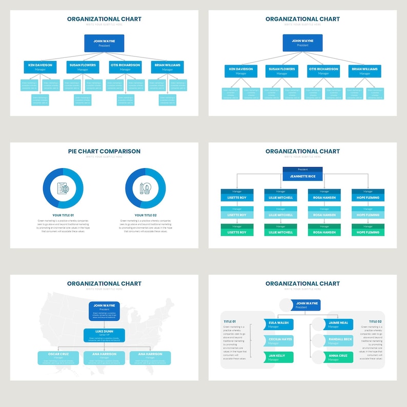 360-slide All-in-one Executive Business Presentation Template ...