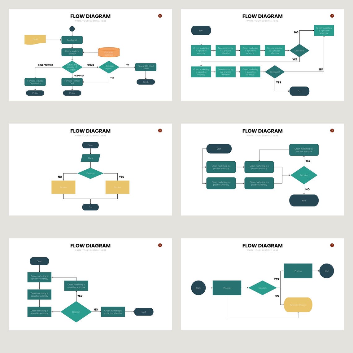 Workflow Logic Infographics Template: Editable Presentation (20-slide ...
